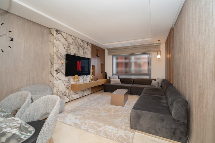 Zeezicht • Luxe Appartement • Dichtbij Africa Cup - タンジェ