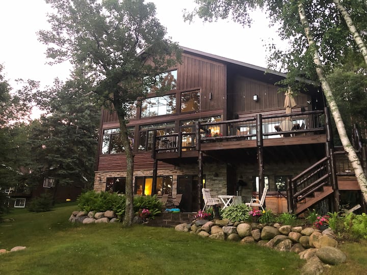 Luxury Cabin On Highly Desirable Long Lake - Park Rapids, MN