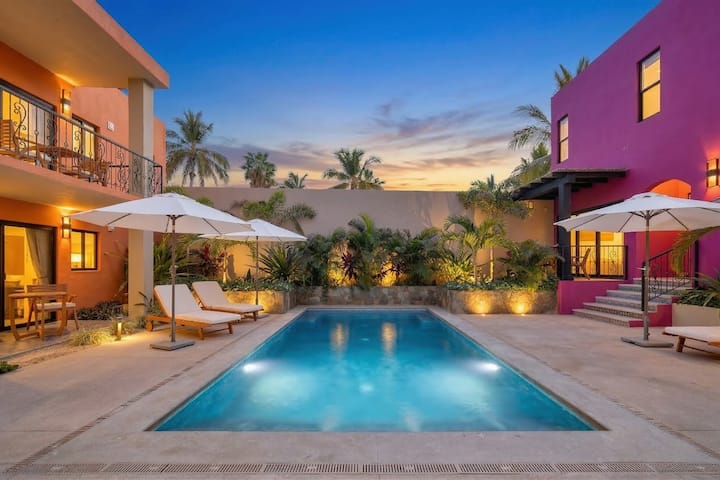 7 Boutique Casitas~private Compound~courtyard Pool - Cabo San Lucas