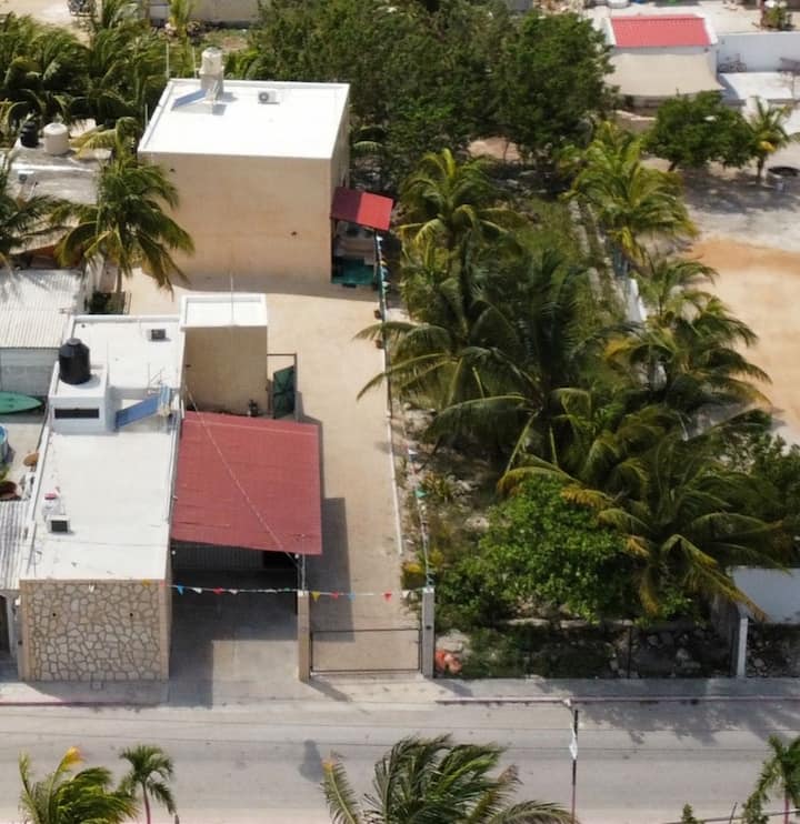 2 Houses On The Same Property Wifi/ac/pkg - Yucatan, Mexico