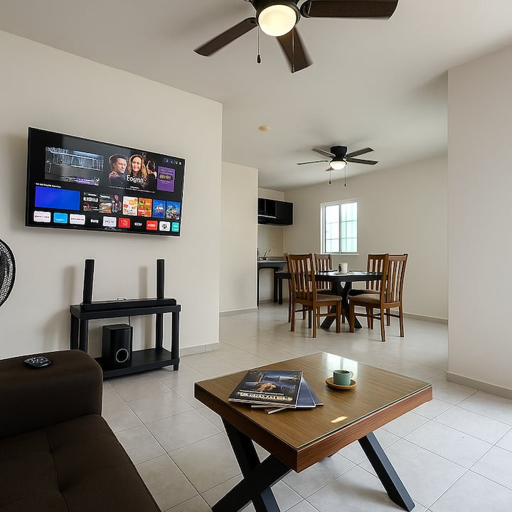 Renovated Spacious 2br Home| 6px, Fast Wf| Parking - Cancún