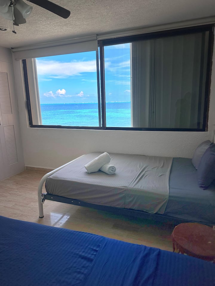 Departamento Frente Al Mar Vista Increíble - Isla Mujeres