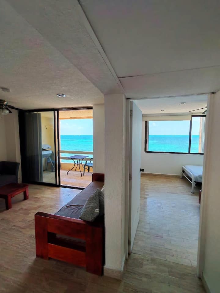 Departamento Frente Al Mar Vista Increíble - Cancún