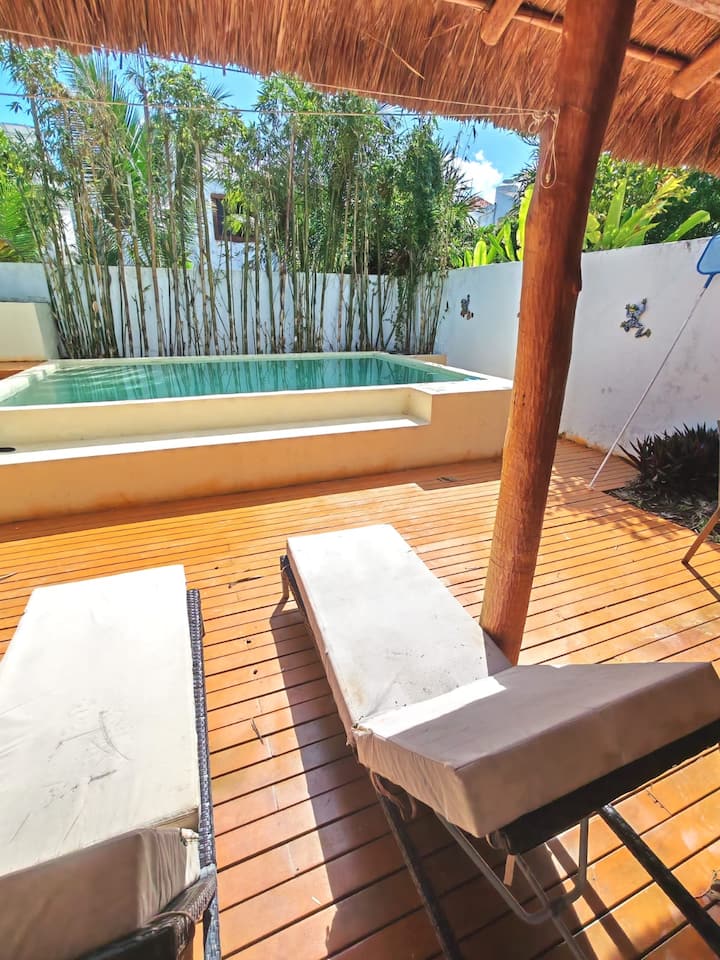 Casa De Playa Con Alberca Privada - Isla Mujeres