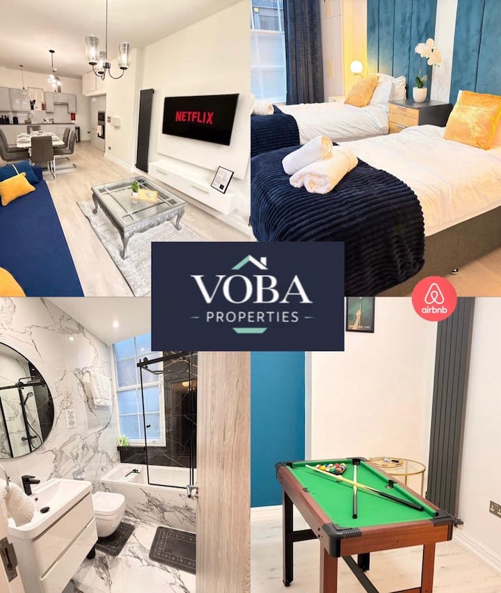 2br | 2ba | Birmingham | Wifi | Free Gated Parking - 