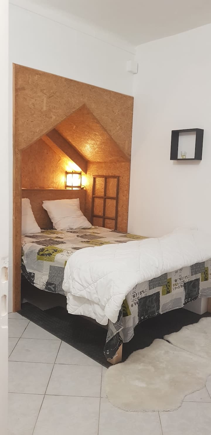 T2 Design Esprit Japonais Confort Moderne Tv Max - Bobigny