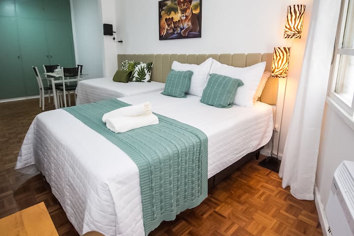 Novo Apartamento, Conforto E Estilo Em Copacabana - Ipanema