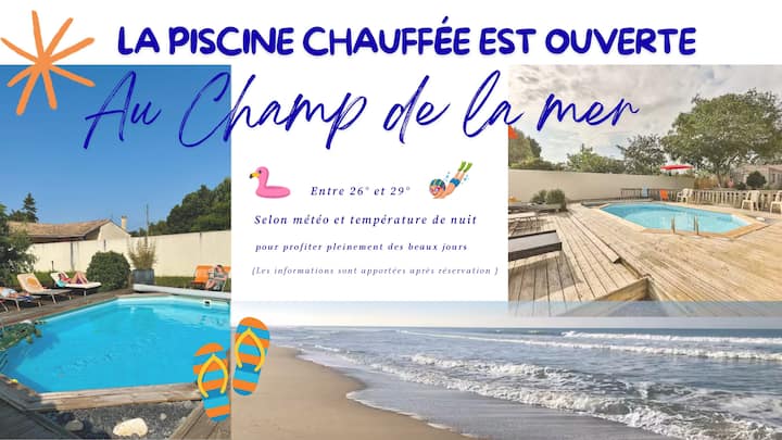 Villa Et Longère Le Champ De La Mer /Proche Mer - Saint-Vincent-sur-Jard