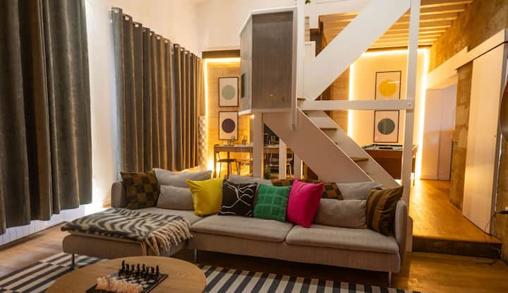 Loft Design Avec Terrasse - Place De La Bourse - Bordeaux