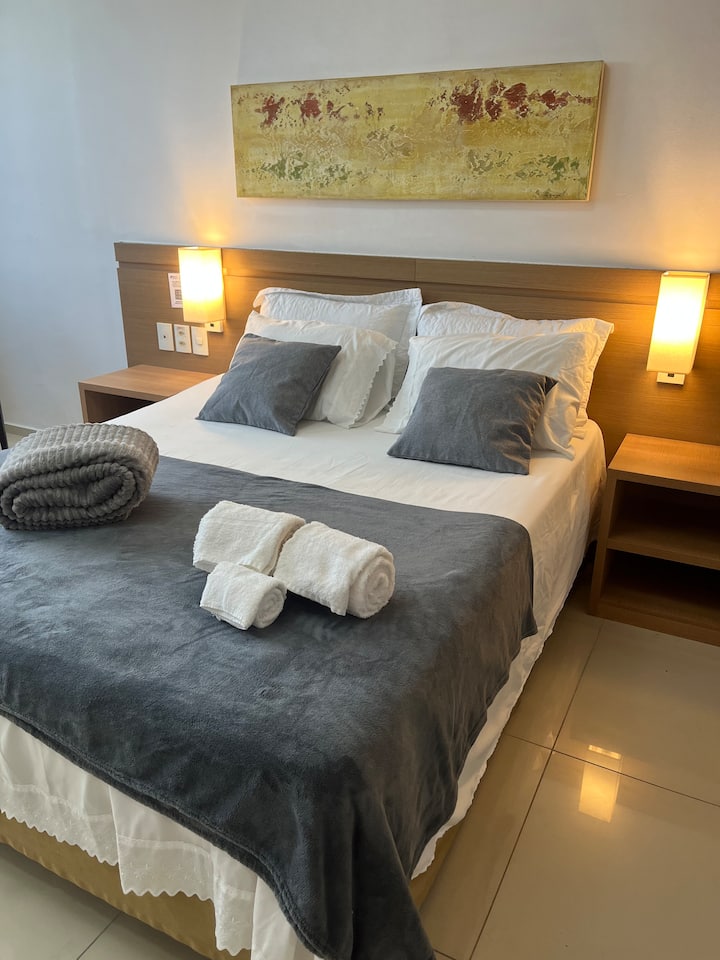 Flat Executivo Blue Tree - Moderno E Aconchegante - Manaus