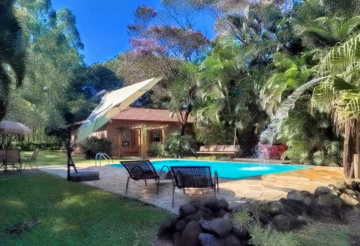 Sítio Completo No Campo: Sossego, Natureza E Lazer - Leme