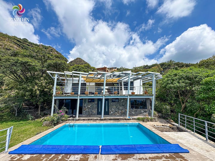 Tepoz Panoramico Sai, Ovnis, Alberca, Amor, Wifi - México