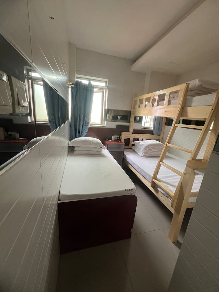 旺角服務式公寓802號房 (4人房) 旺角市中心 獨立浴室 - Hong Kong