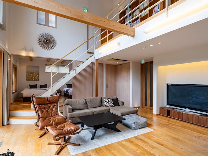 Cv Spacious 178㎡ Villa W/ Sauna & Garden View - Japan