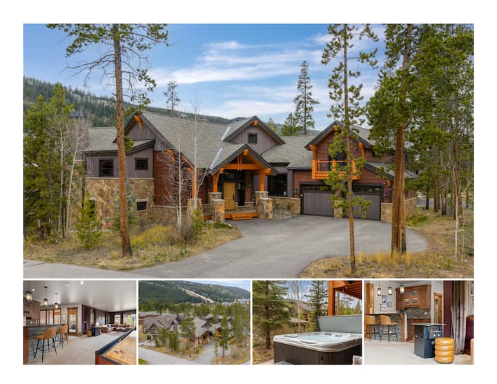 *New* Alpine 28 | Sleeps 17 | Hot Tub | Skiing - Keystone, CO