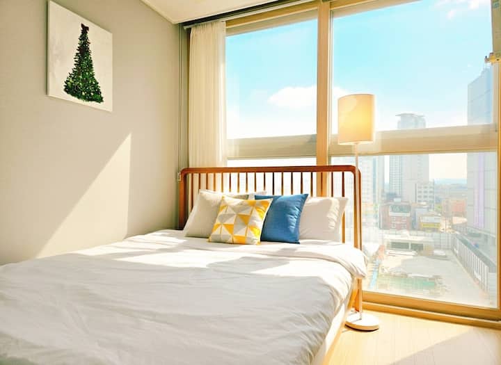 평택역 바로앞802/세탁,취사가능/​호텔침구/장기숙박/평택터미널/전통시장/주차불가 - South Korea