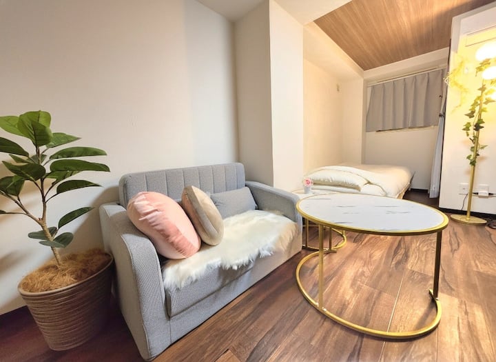 105・すすきの中心徒歩１１分・最大２名・同建物３部屋計７名まで・消耗品充実wi-fi無料・出張にも - 札幌市