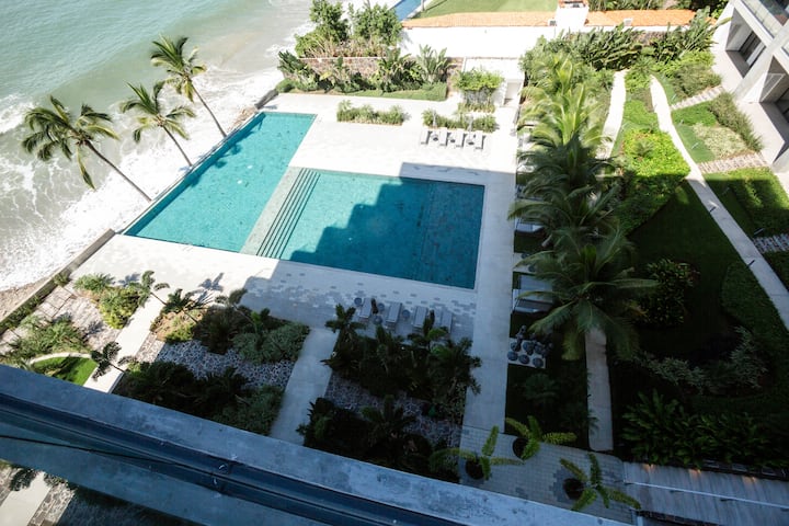 Frente Al Mar, Moderno Con Súper Vistas! Arama Bay - Bucerias