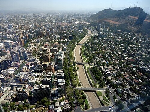 Providencia, Santiago (CL). Vista panorámica - Departamentos en renta ...