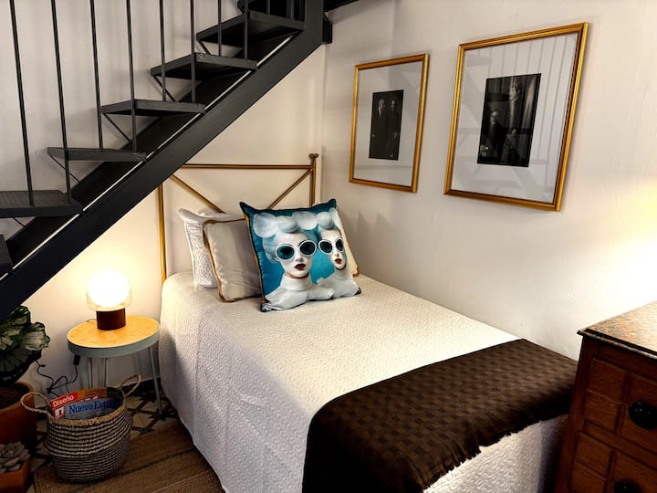 Loft 7 Boutique Con Mezzanine • Terraza • Jardín - Mexico