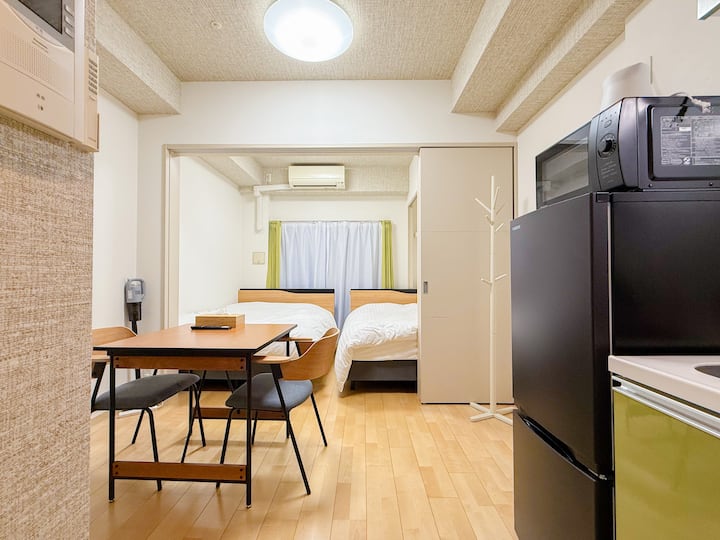 1br 4p/namba 8 Min/otakurd 1 Min/kix Direct 50 Min - Osaka, Japan