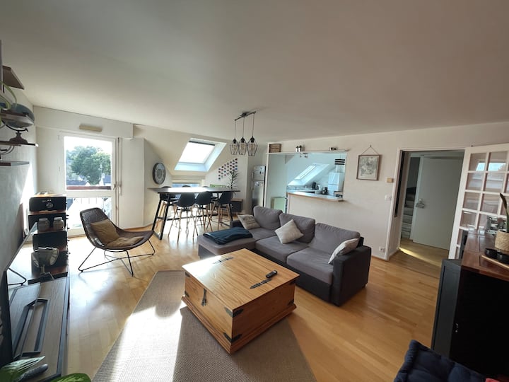 Duplex Spacieux, Lumineux Et Proche Centre-ville - Quimper