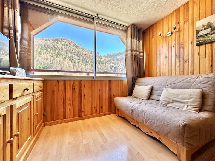 Studio 4 Couchages, Station De Ski - Allos