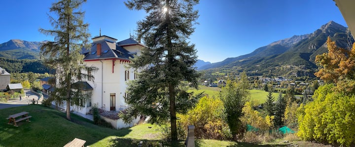 T3 Duplex Terrasse Piscine Sauna Jausiers Magnan 3 - Allos