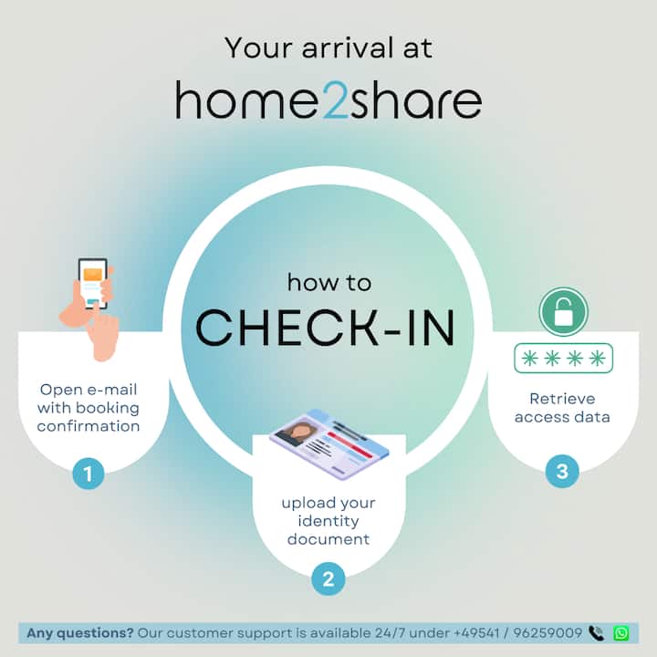 Atterstr. - Deluxe Family Apartment W/ Singlebeds - Osnabrück