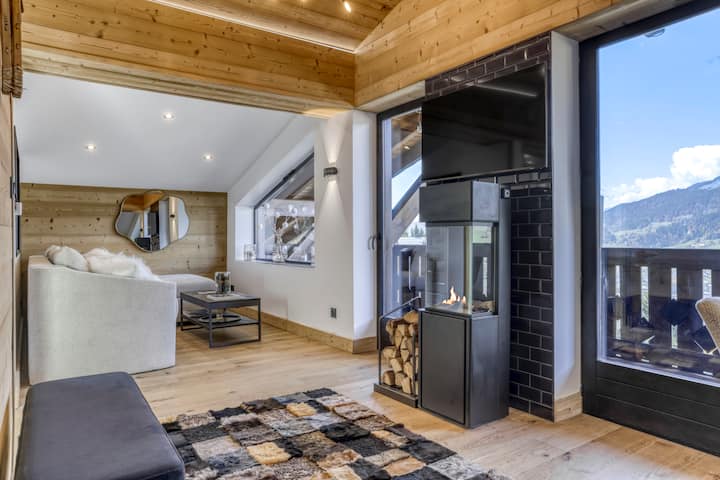 Rénové · Vue Panoramique · 5min Pistes Mt D’arbois - Megève