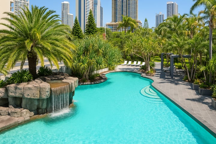 Blue Lagoon - Budds Beach - Hamptons Retreat - Gold Coast