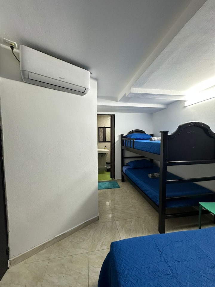 Habitación 103 Cuádruple - San Andrés