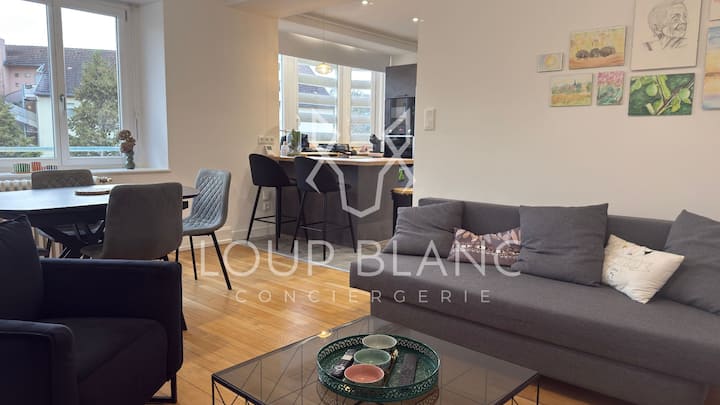 Appartement Lumineux Maison Du Peuple - Belfort