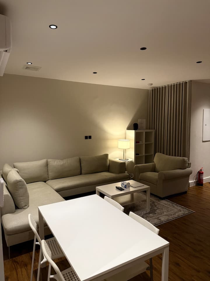 غرفتا نوم وصالة معيشه | دخول ذاتي - Jeddah