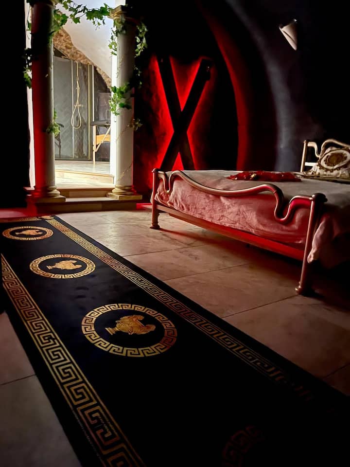 Le Temple D'eros - Love Room Thème Grec & Sauna - Draguignan