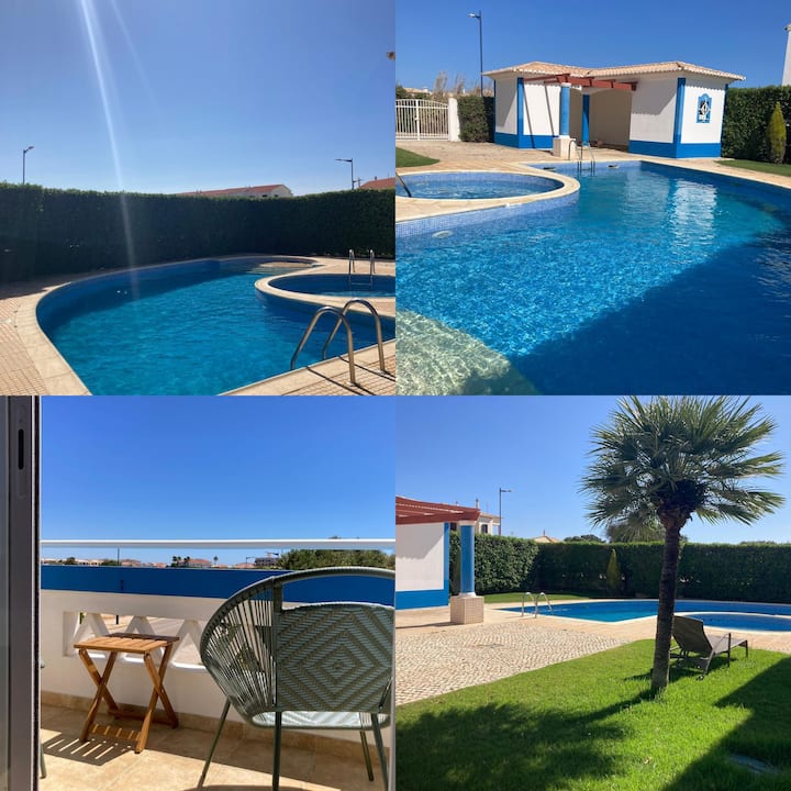 Sunrise Studio Pool & Balcony Walk To Sagres Beach - Sagres