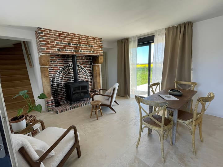 Escapade Bucolique Gîte Avec Cheminée Proche Paris - Eure