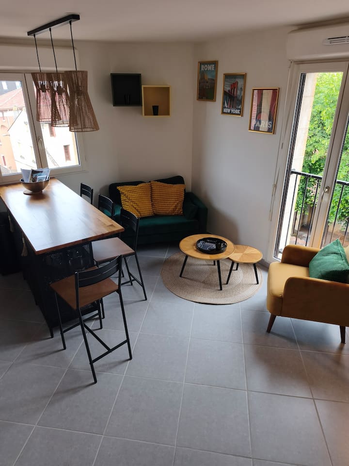 Le Cellier Du Marché, Coeur De Ville Garage Privé - Bergerac