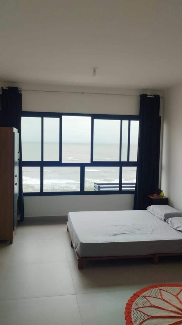 Vista Frontal Para O Mar! Apto Novo Caraguatatuba - Caraguatatuba