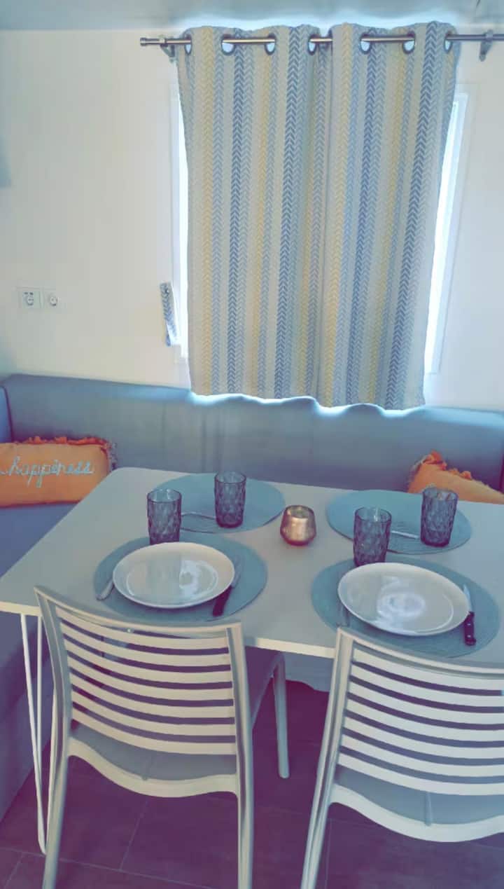 Mobil-home Terrasse Xxl 4/6 Personnes Camping 4* - Canet-en-Roussillon