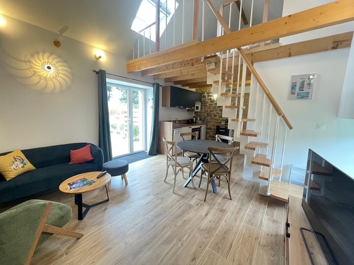 Kervel - Parking, Wifi, Tv, 500m Du Centre - Locronan