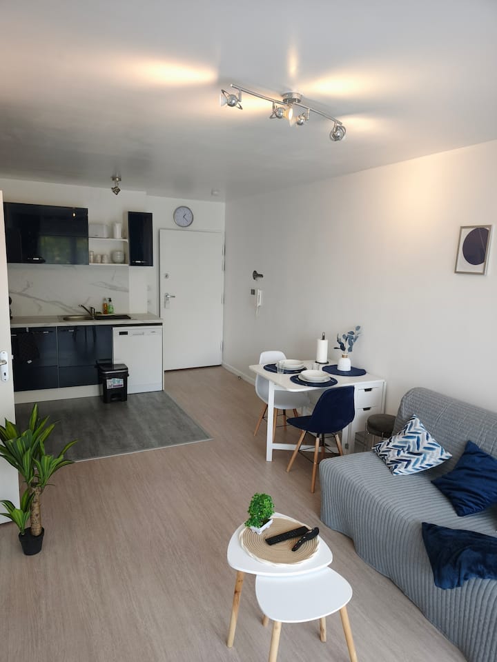 Charmant T2 Proche Disney Terrasse Parking Souter - Meaux