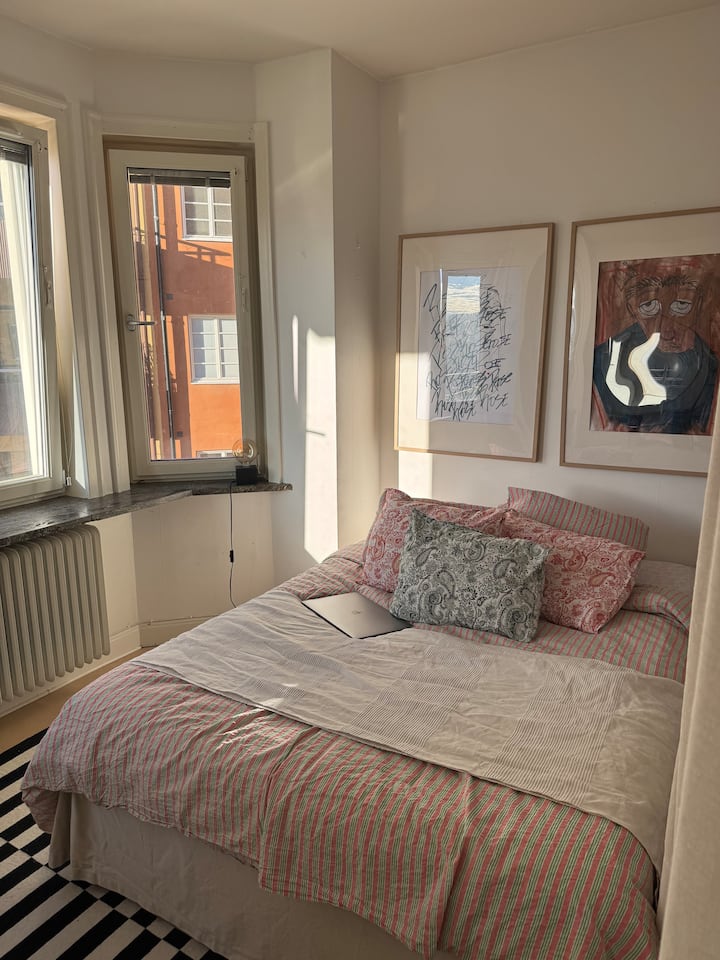 Mysig Studio Nära Caféer Och Barer - Stockholm