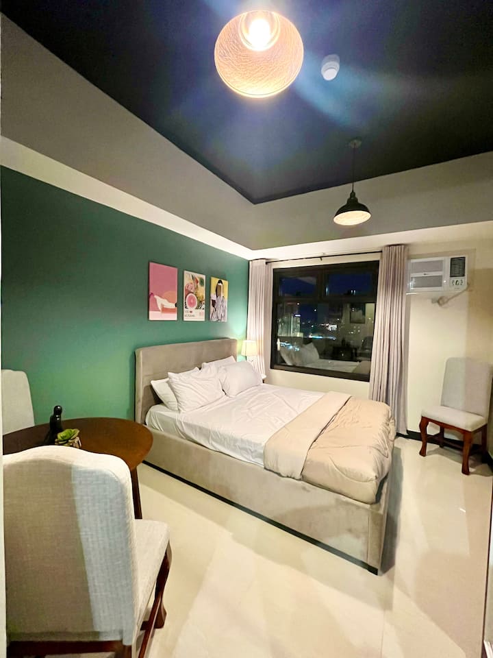 Cozy Studio Qc• Netflix&prime• Wifi• Malls• Pool - Quezon City