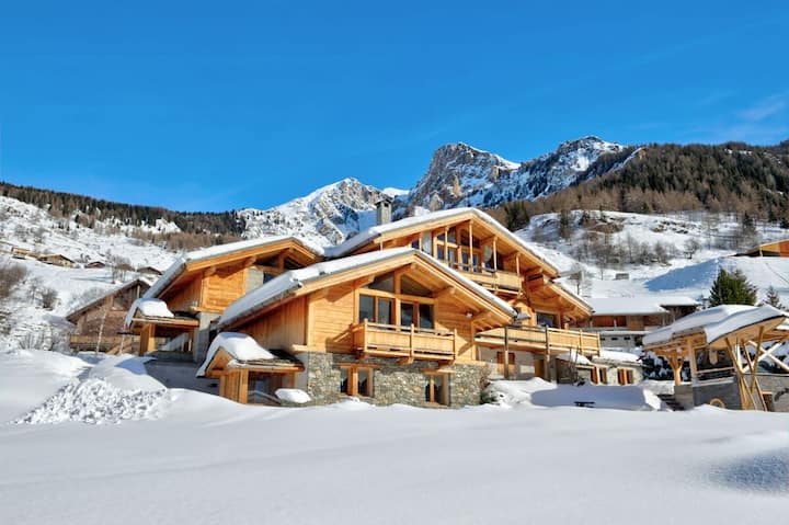 Chalet Les Mélèzes Peisey-arcs 1500m D'altitude - Peisey-Vallandry