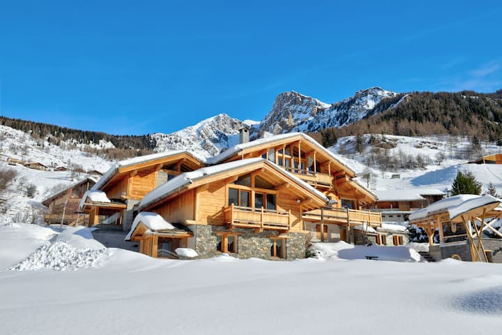 Chalet Les Mélèzes – Peisey-arcs 1500m D'altitude - Peisey-Vallandry
