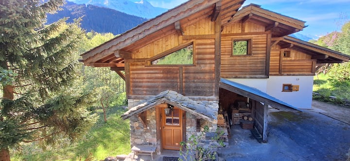 Chalet De Caractère Avec Vue Sur Dômes De Miage - Les Contamines-Montjoie