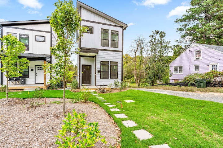 Cozy 3br/3ba Mins To Duke & Dpac. Relax In Peace - Durham, NC