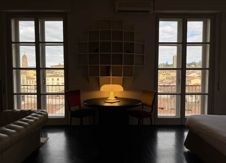 Suite Panoramica: Vista Duomo, Terrazza Privata. - Arezzo