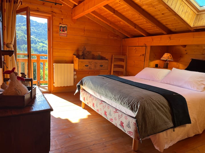 Chambre 2p Montagne, Table D’hôtes, Ski 12min - La Clusaz